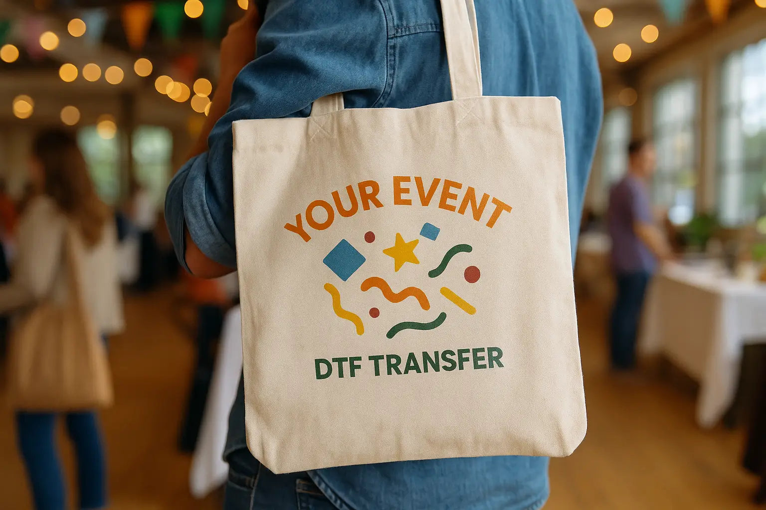 Make Custom Tote Bags for Events with DTF Transfers | Cheetah DTF
