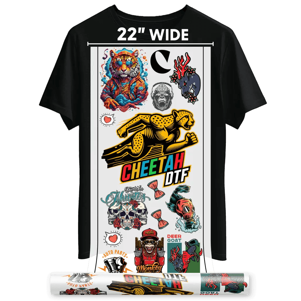 Custom DTF Gang Sheets - Upload Pre-Made Gang Sheet – Cheetah DTF